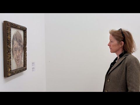Lucian Freud's portraits receive a visit from his former muse Nicola ...