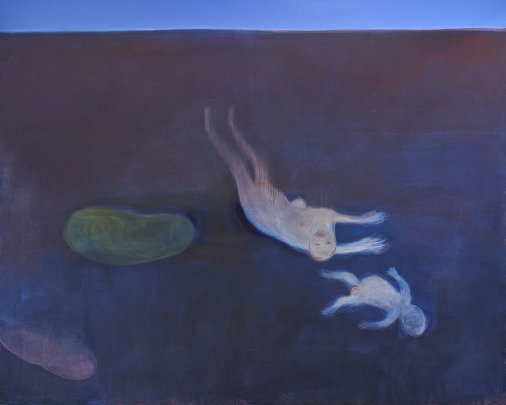 Miriam Cahn: das schöne blau, 2019 + 27.7.2020 - Sammlung - Museum für ...
